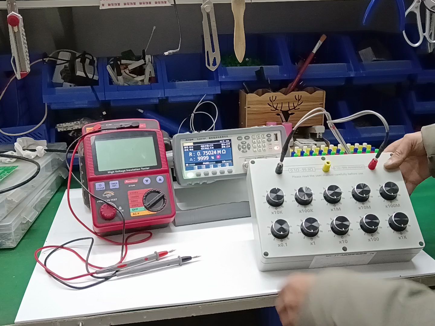 泸电科技MC-21电阻箱使用演示视频