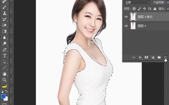 【ps小白培训】ps如何使用画笔换衣服颜色 ps怎么样拷贝