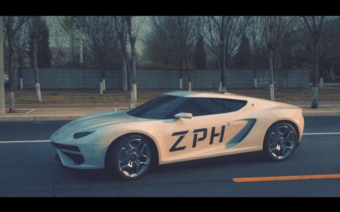 C4D OC 摄像机反求 运动跟踪 实景合成 车 教程