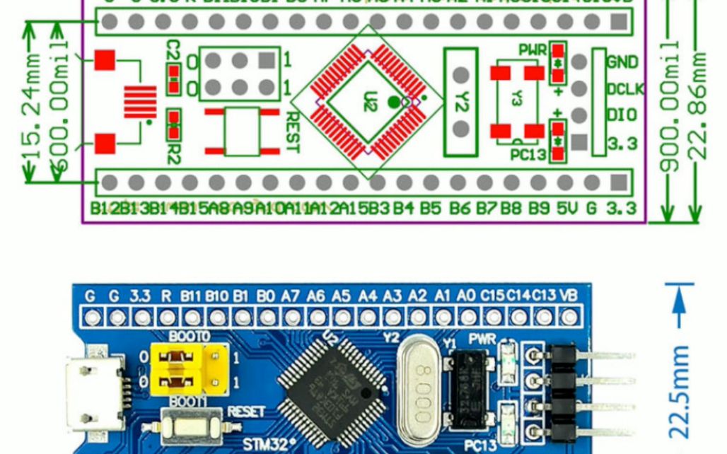ST-link烧录STM32演示,单片机入门需要了解的知识