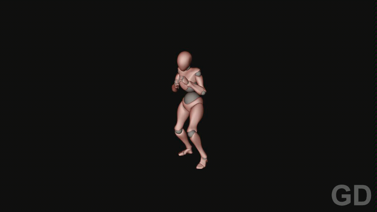 C4D制作人偶动作动画
