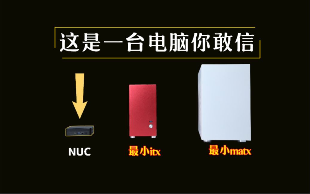 【11代NUC】0.5L的体积,路由器的大小,十一代I5,3399的它如果再装上...