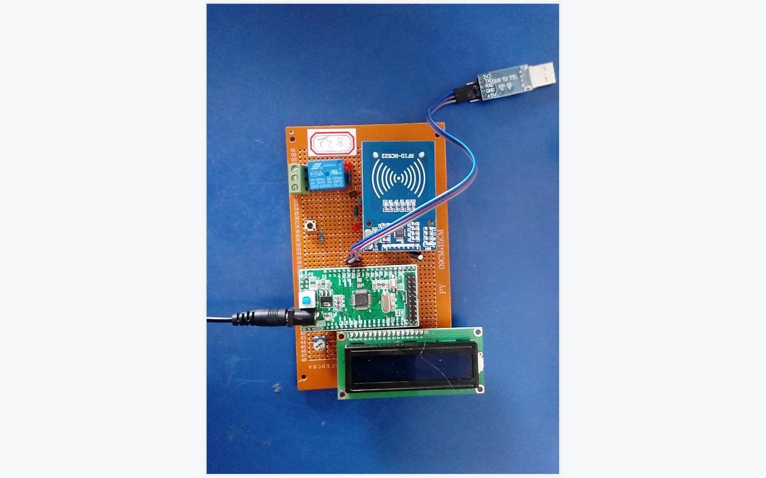 ...收费系统设计电脑上位机控制-RFID-LCD1602-DIY开发板套件18-832