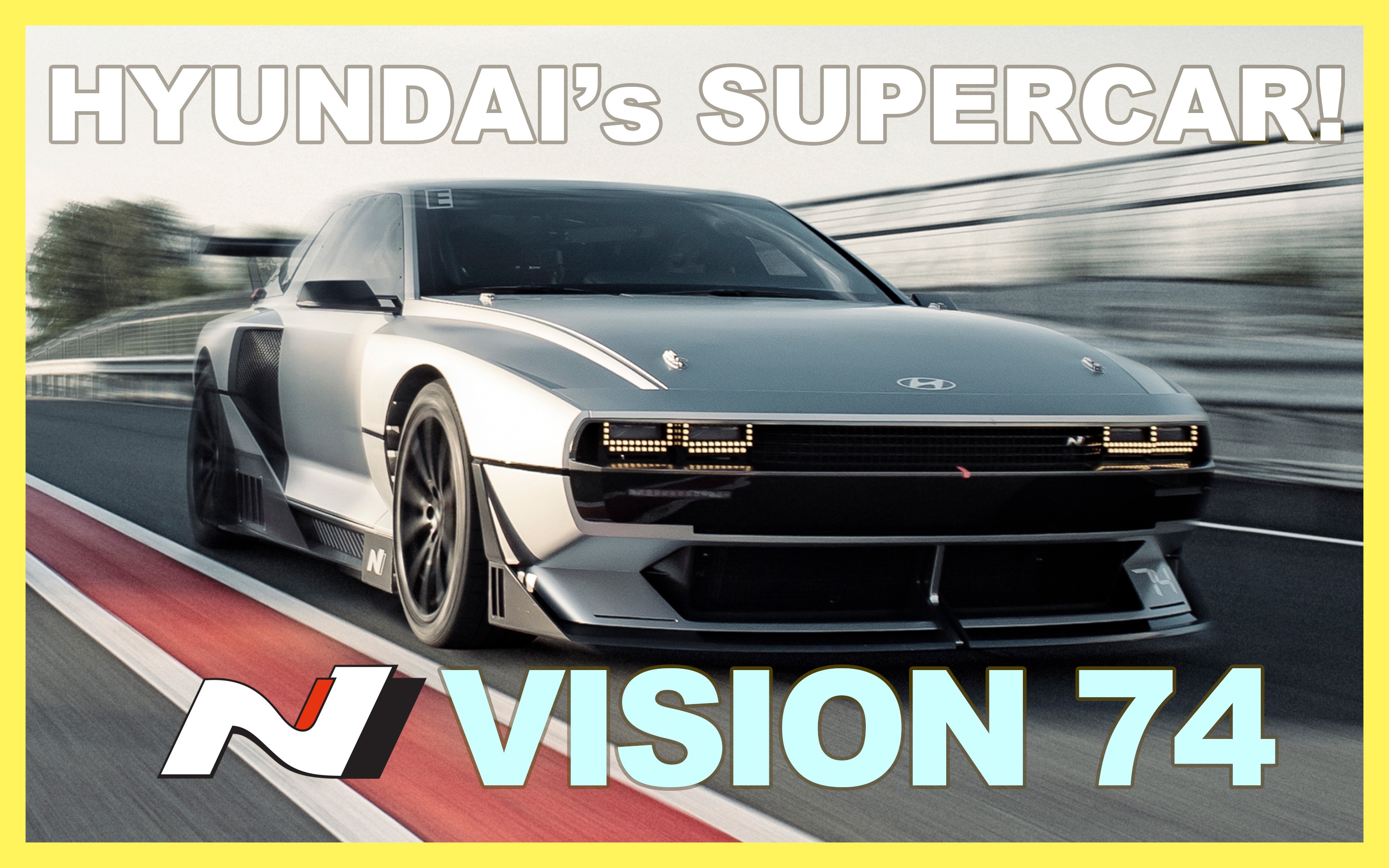 现代N Vision 74试乘试驾 | Hyundai氢气+电动混合动力跑车