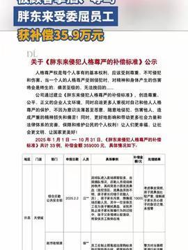...补偿总额35.9万元。其中,有员工因服务过程中遭顾客拍打、踢踹等...