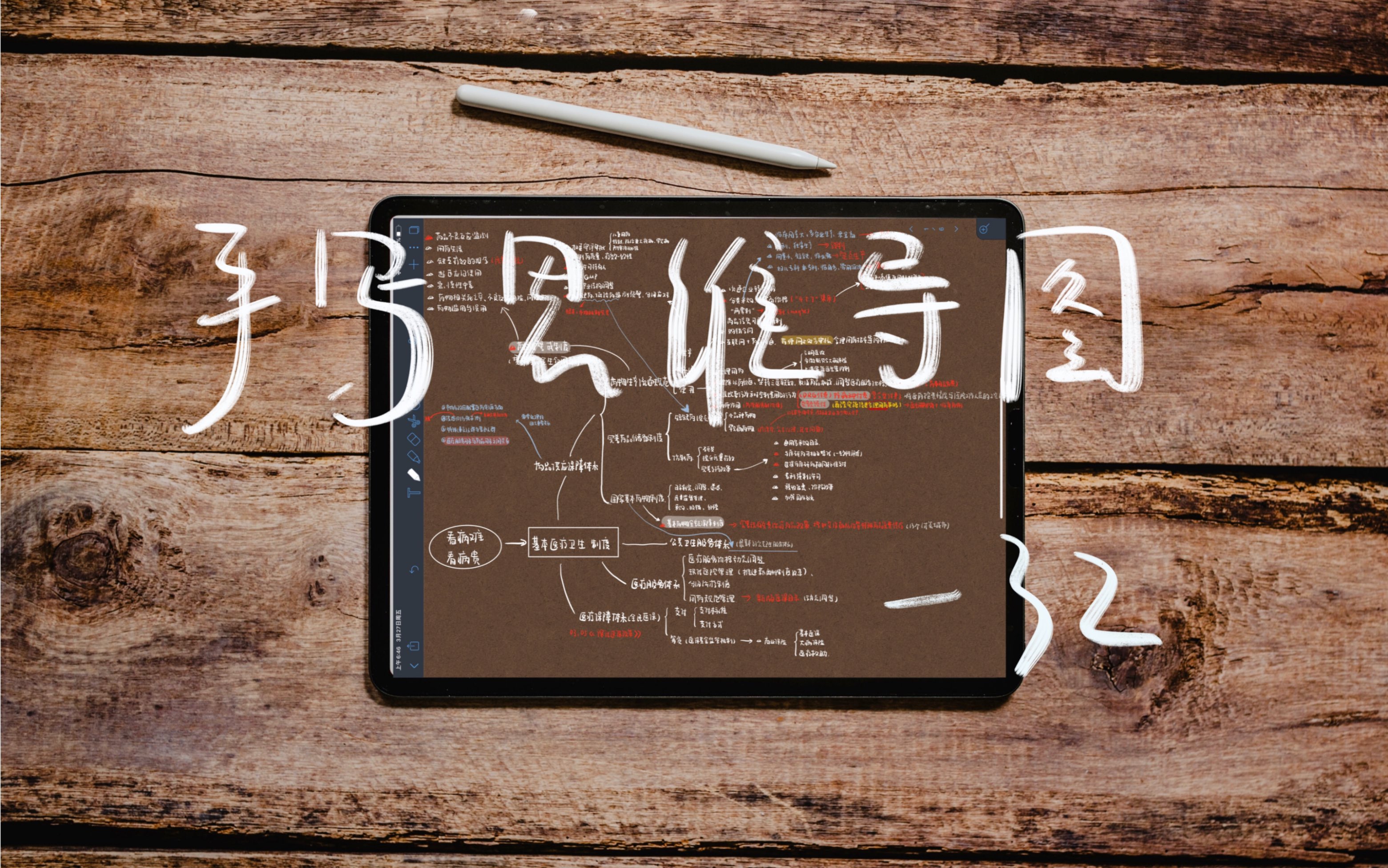 「Notability」手写思维导图提高专注力和记忆效率,帮助整理思路