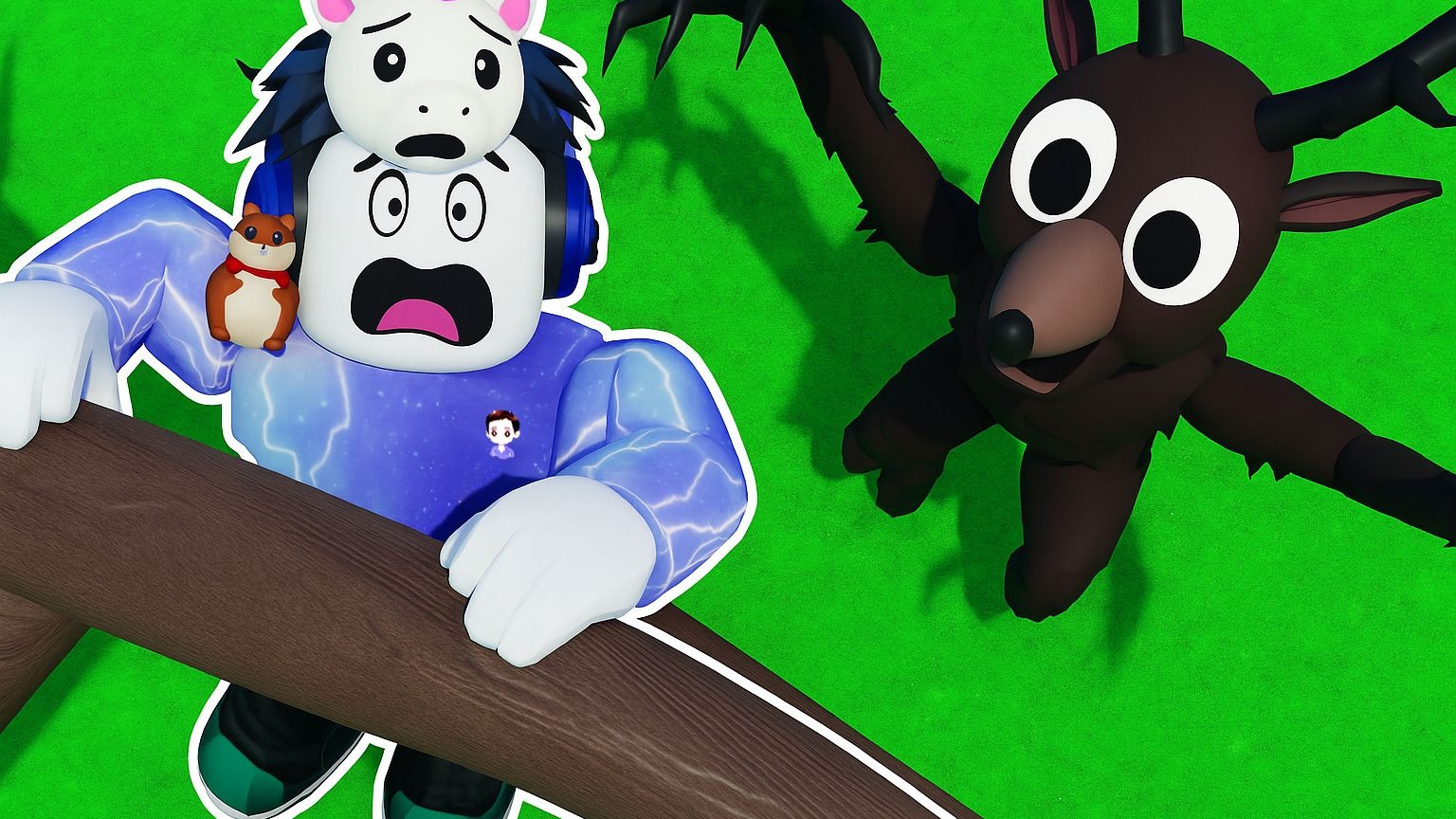 ROBLOX在森林里建造营地坚守99天!_游戏热门视频