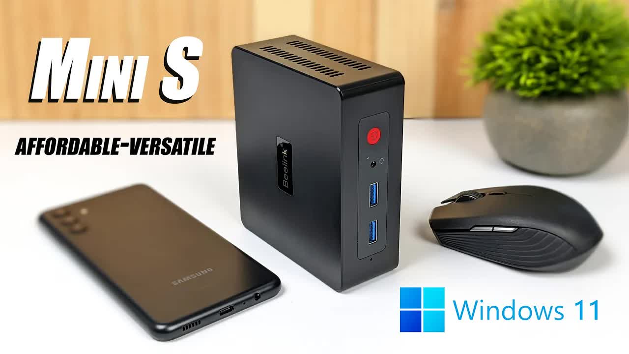 Mini S是一款价格实惠但功能齐全的微型Windows 11电脑--