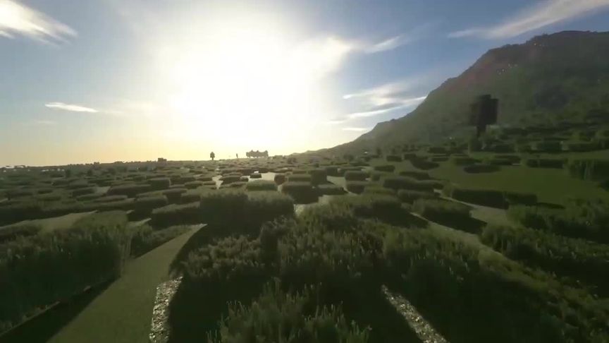 真实地形模组加上平滑MOD 我的世界看起来不一样了