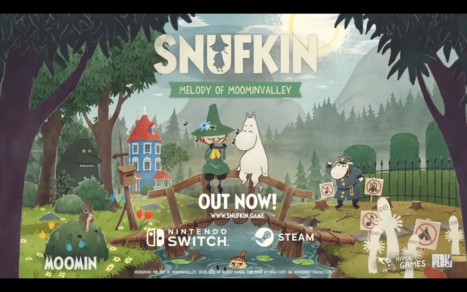 【Steam/Switch】绘本风音乐冒险游戏《史力奇奇遇记:姆明山谷之歌...