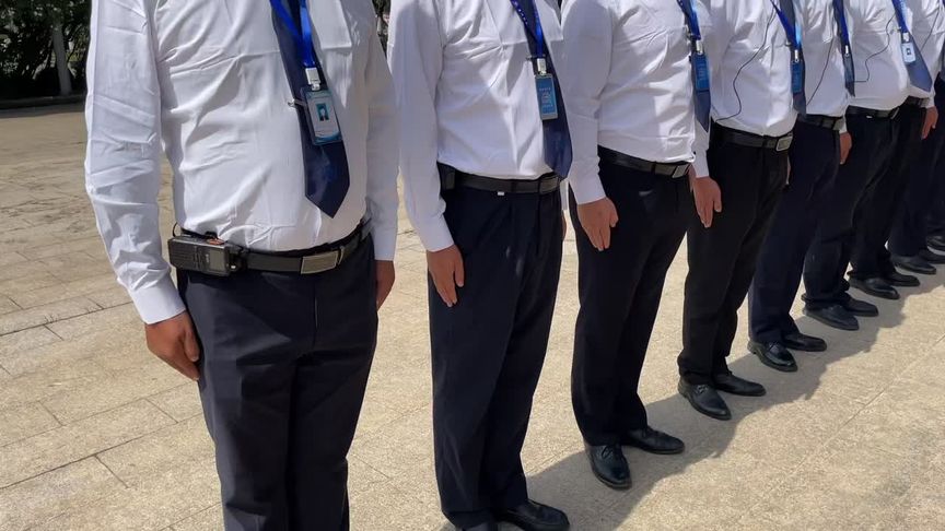 奔跑了一天!客户满意才是我们的宗旨!加油朗洁!