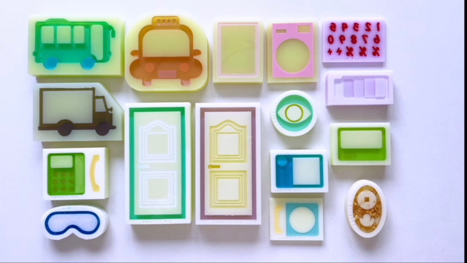 新模具:梦核系列滴胶流沙模具脱模