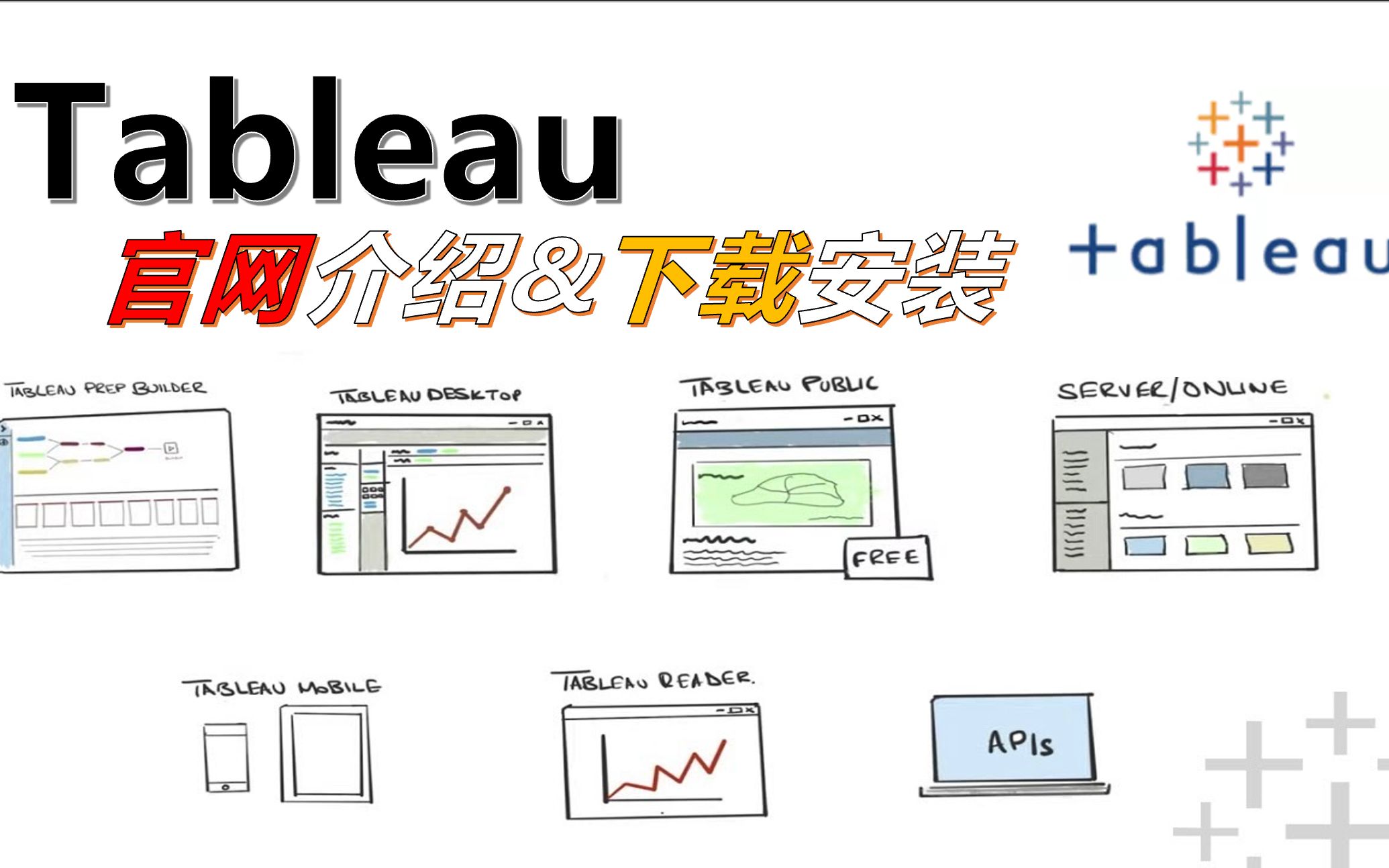 【Tableau】官网介绍&下载安装