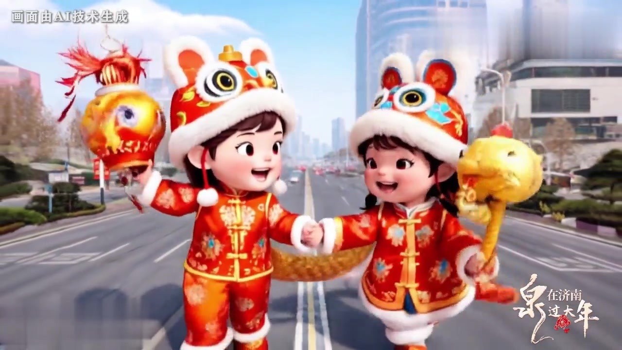 用AI打开历下年味