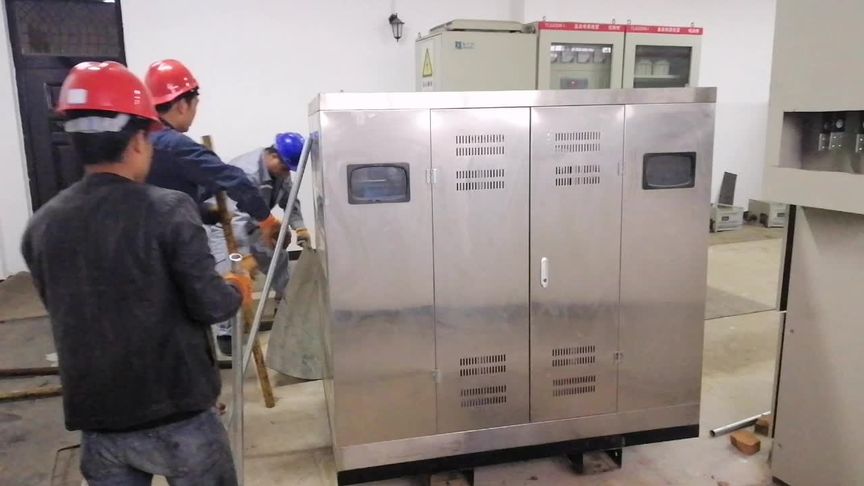 第一次更换一台630KVA的干式变压器,干就完了!