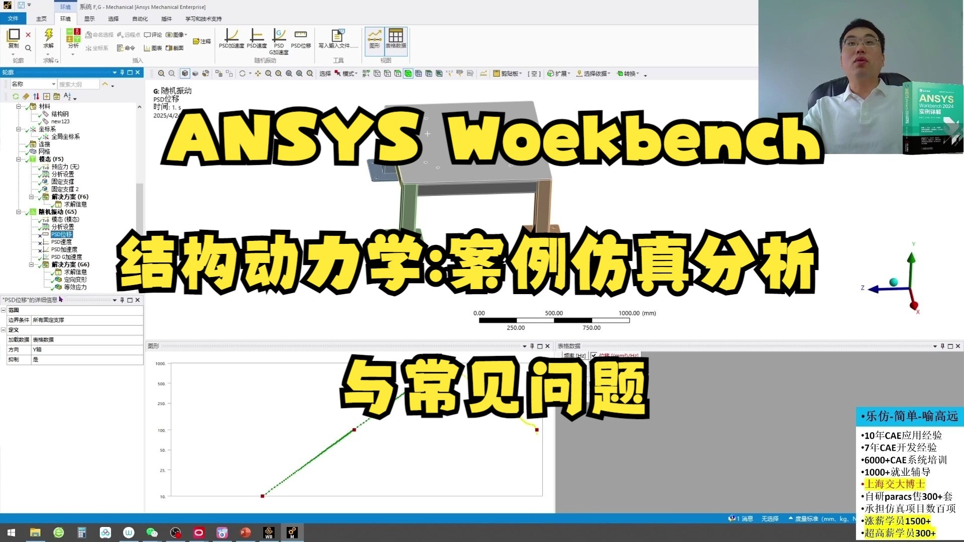 ANSYS 结构动力学:案例仿真分析与常见问题