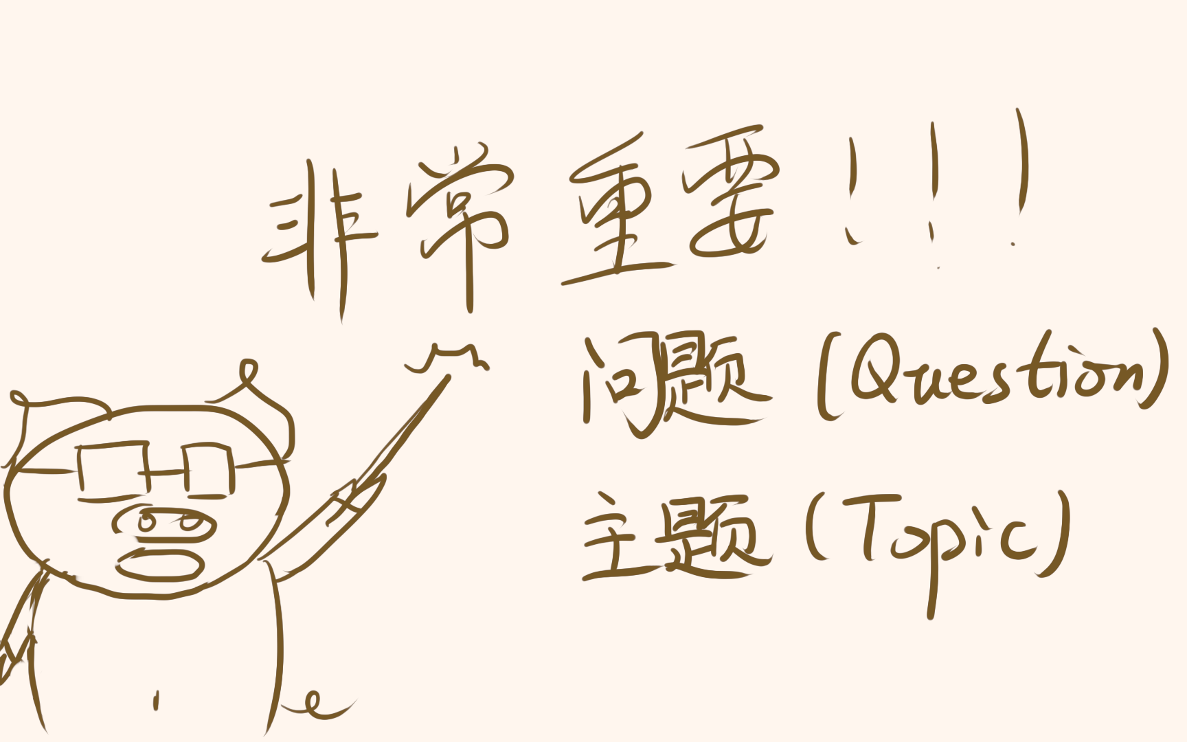 【论文写作第一期】区分问题与主题