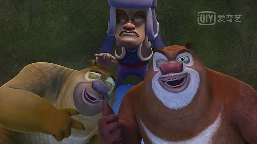 熊大熊二和光头强的森林舞会