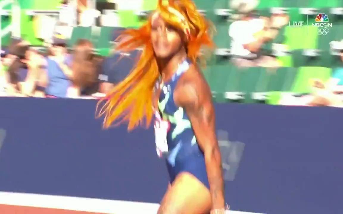 又来?女子百米Sha'Carri Richardson跑出10秒64,风速2.6m/s+!| 美国...
