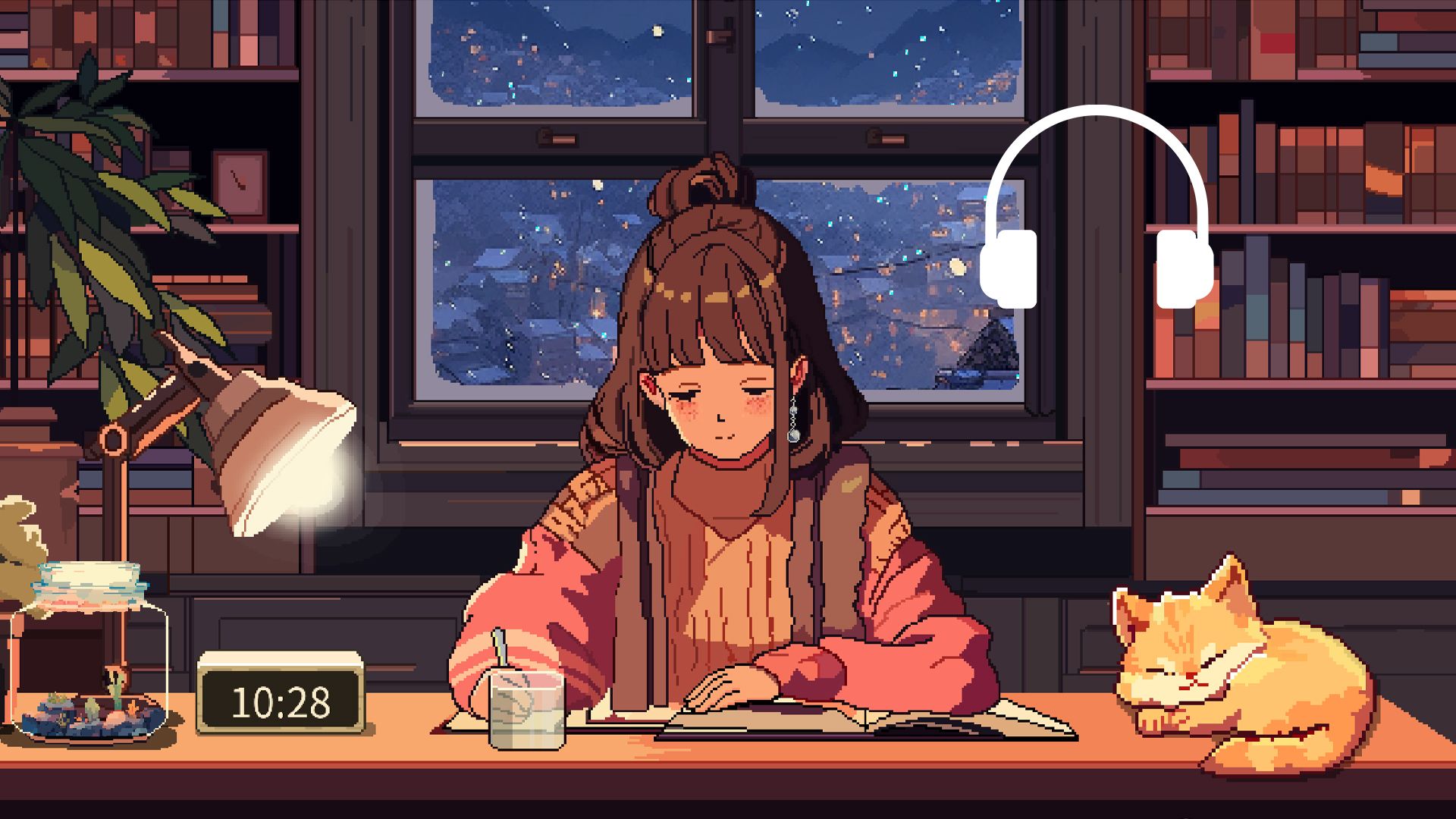 「番茄钟| 心流小筑」里昂|氛围|放松|沉浸|学习向