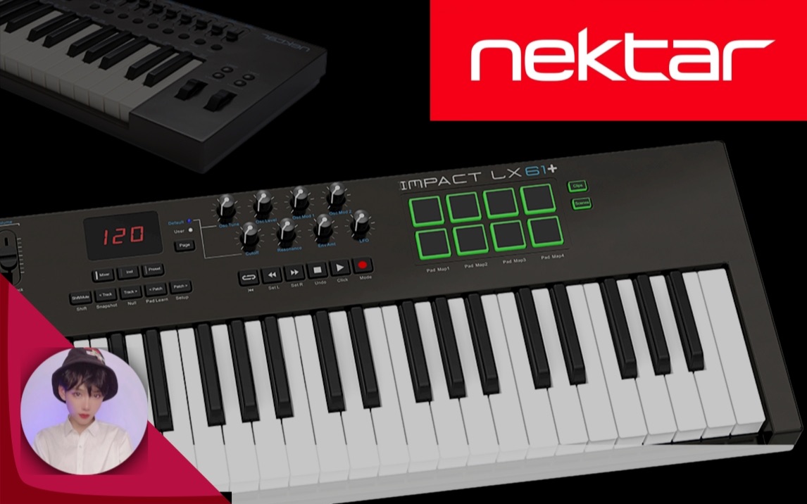 ...LX+键盘教程:功能全、DAW全面控制,性价比高的入门级MIDI键盘
