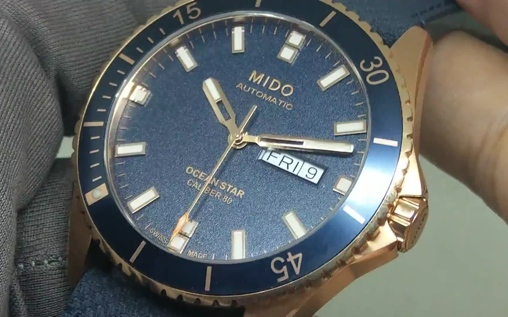 【优雅启航】MIDO 美度 Ocean Star 海洋之星领航80小时腕表