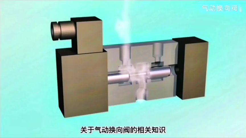 气动换向阀的工作原理 #气动换向阀 #阀门 #抖音小助手