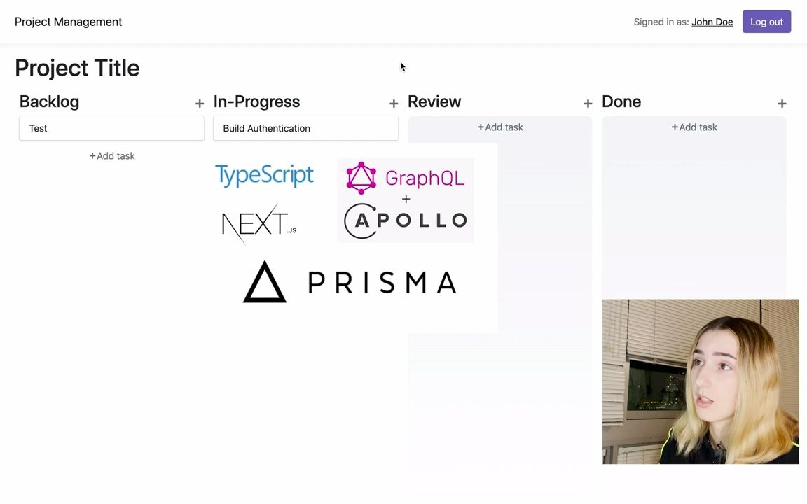 使用 TypeScript、Next JS、Apollo 构建全栈应用程序 - 任务管理应用...
