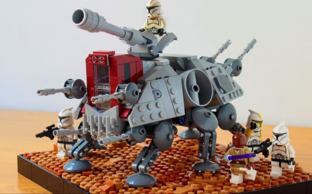 乐高 moc【星球大战】AT-TE 组装教程