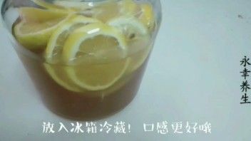 柠檬水的正确泡法,快点学起来吧!