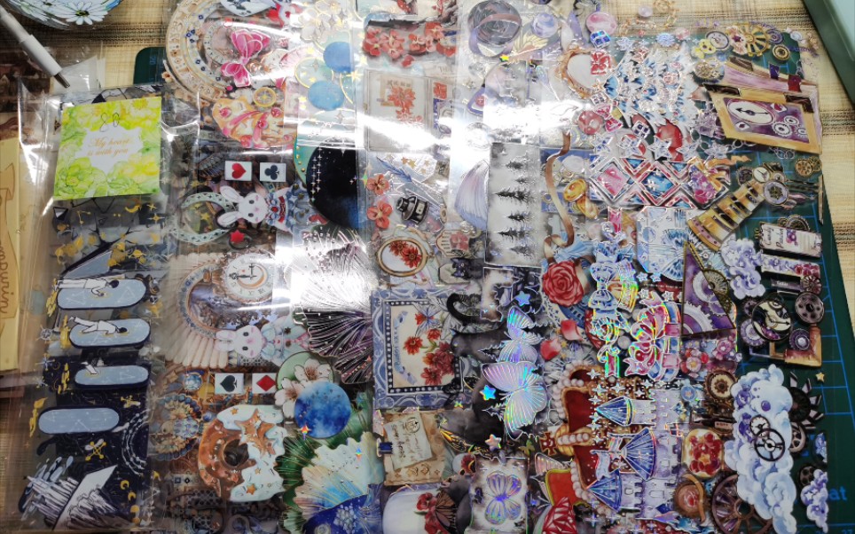 【订单分享】50r不包邮小额试吃随心配,暗黑华丽风,基本全特材含bty鱼...