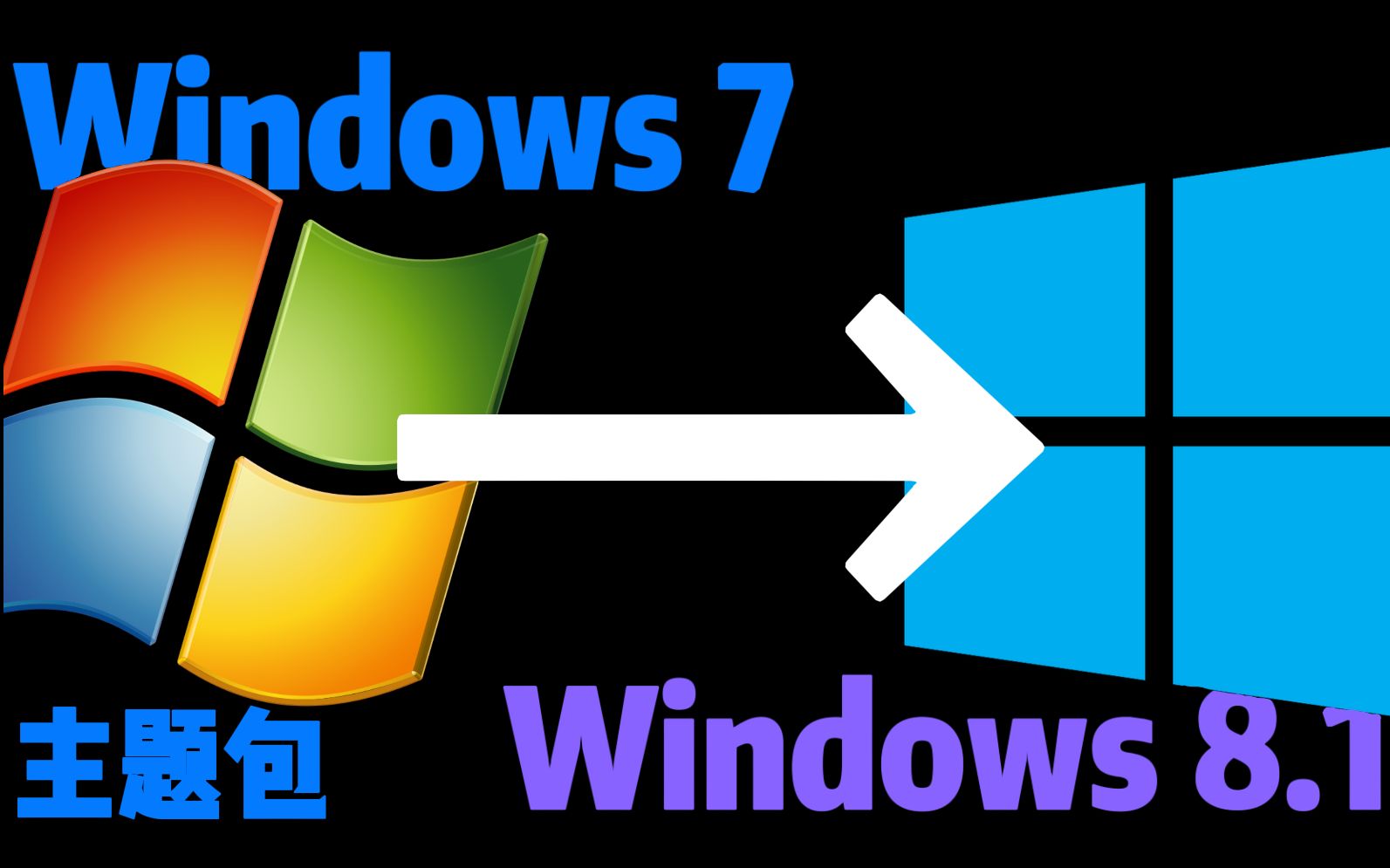 【主题】想体验Win8.1?试试Win7仿Win8.1主题包!