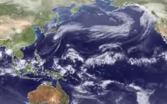 2014年全球卫星云图