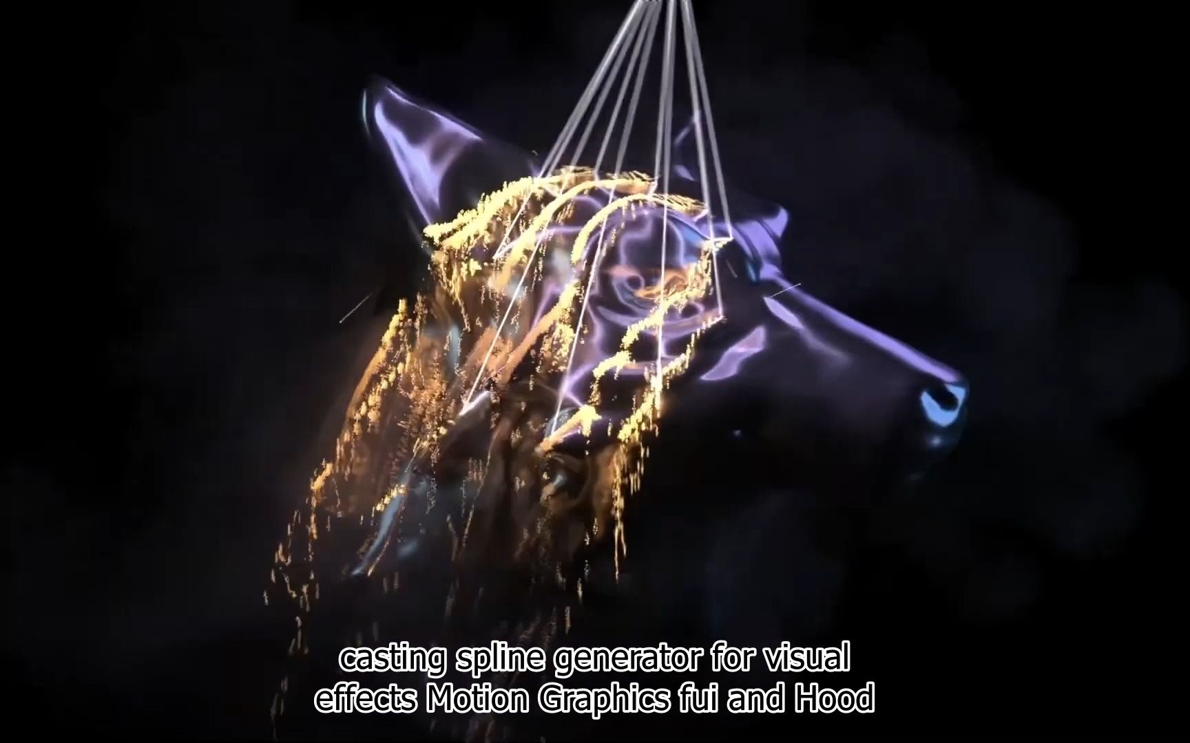 C4D XP粒子7月新功能:MTRayline光线投射生成器