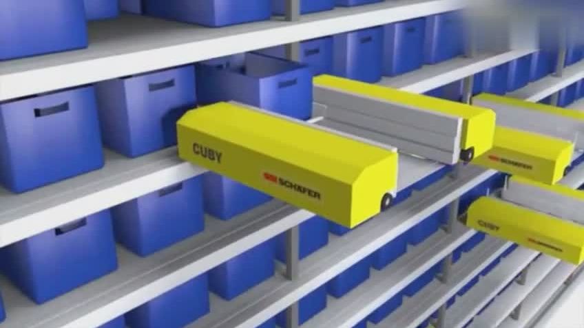 超高效的智能仓储物流系统,模块化设计需要多少装多少!