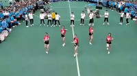 校运会开幕式入场表演,可惜又是别人的学校