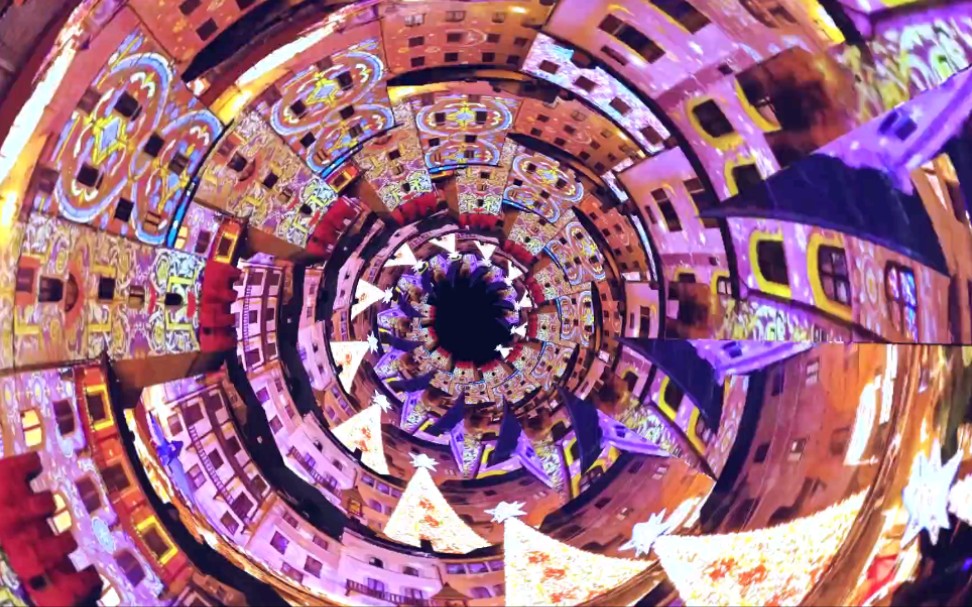 Ae一张照片制作3D环形城市(带教程)