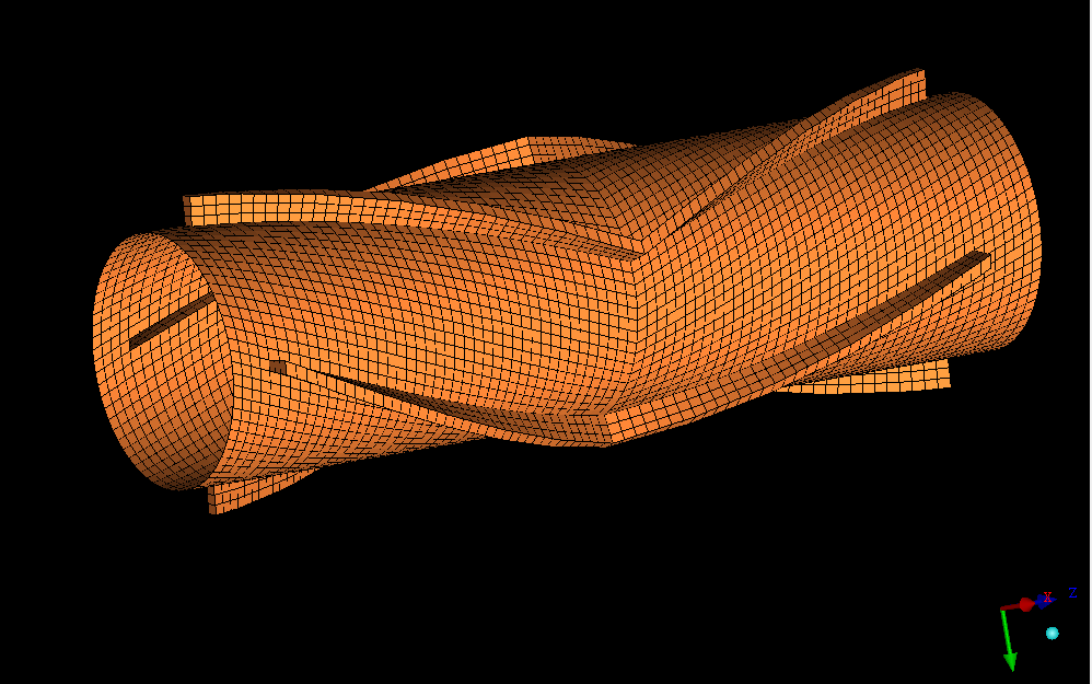 V形叶片的ICEM网格划分教学
