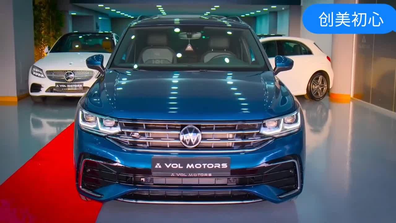 家用型SUV,途观L2021款实拍搭载1.4T/2.0T涡轮增压发动机,动力更...