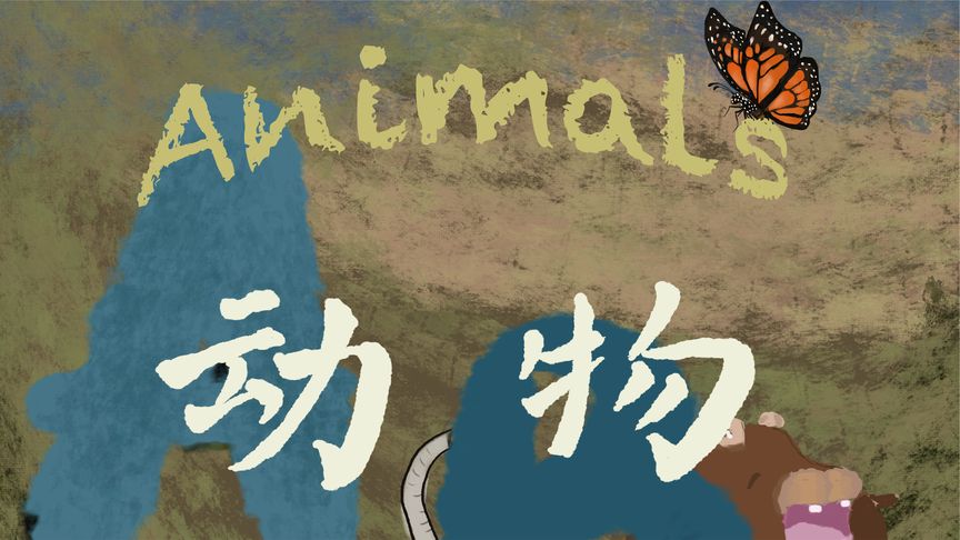Animals Alphabet-精美插图字母表