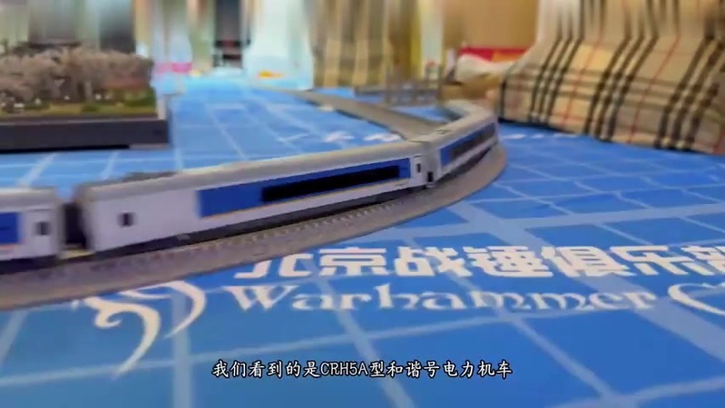 N比例CRH机车库MINICITY独家模型预览魔力松子feat七号星星