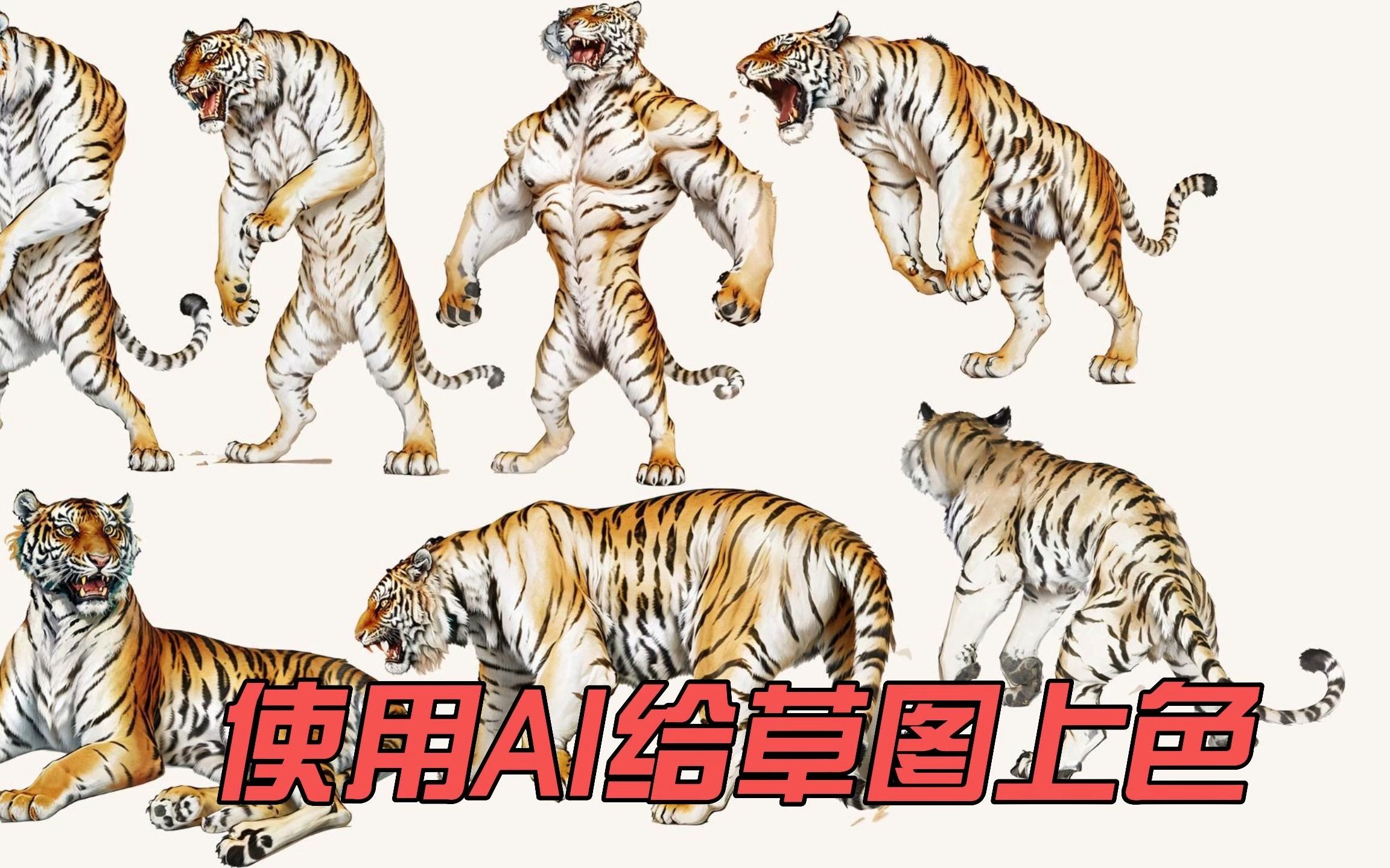 【ai绘图】尝试使用SD草图一键上色