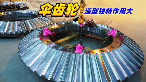 伞齿轮,别看它结构简单不起眼,作用可不小