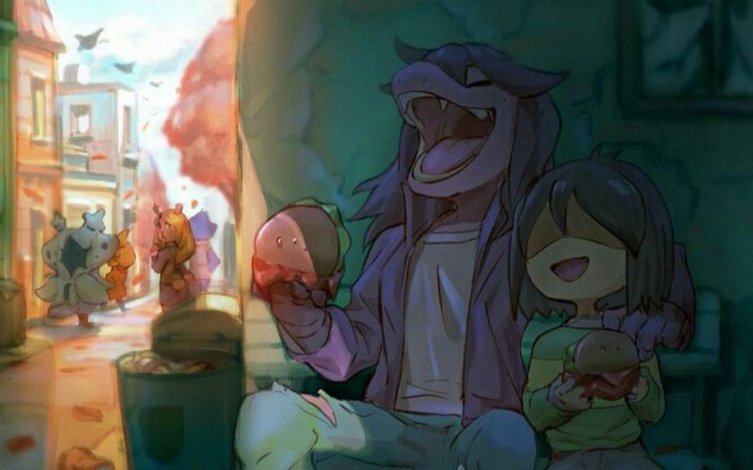 Undertale同一作者的另一部游戏——三角符文deltarune#3(穿越森林、...