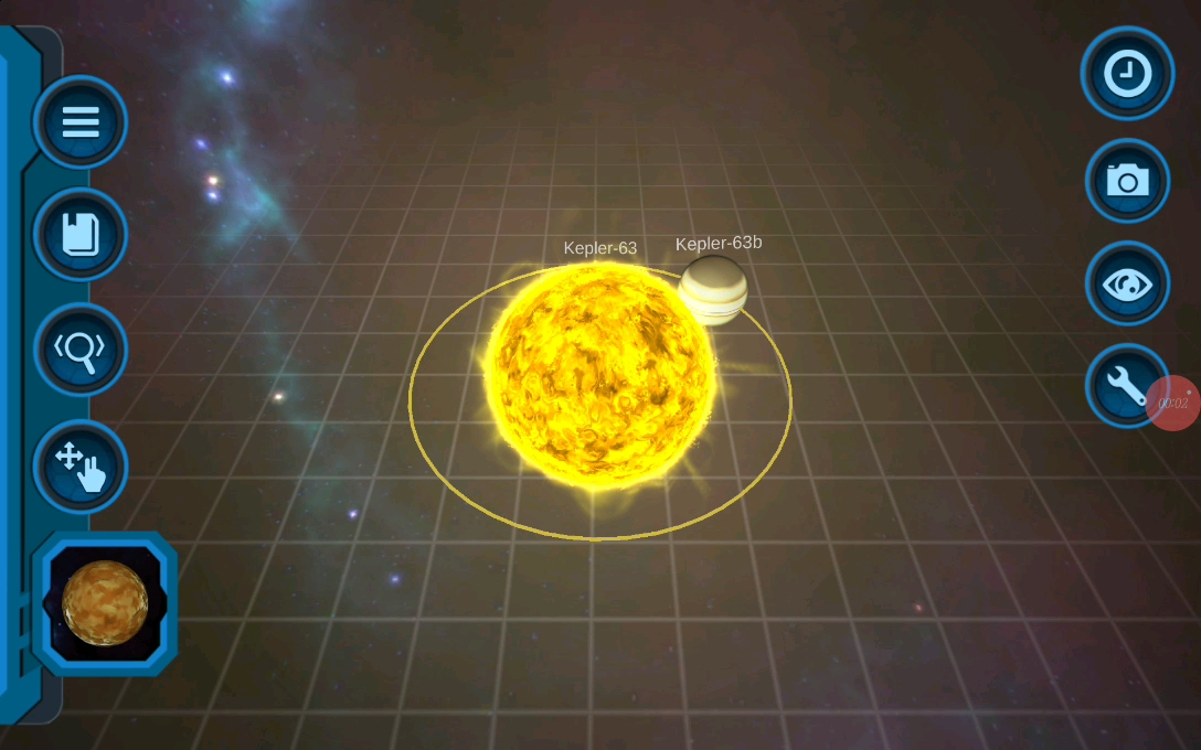 口袋宇宙。Kepler-63行星系统介绍,资料竟然没查到