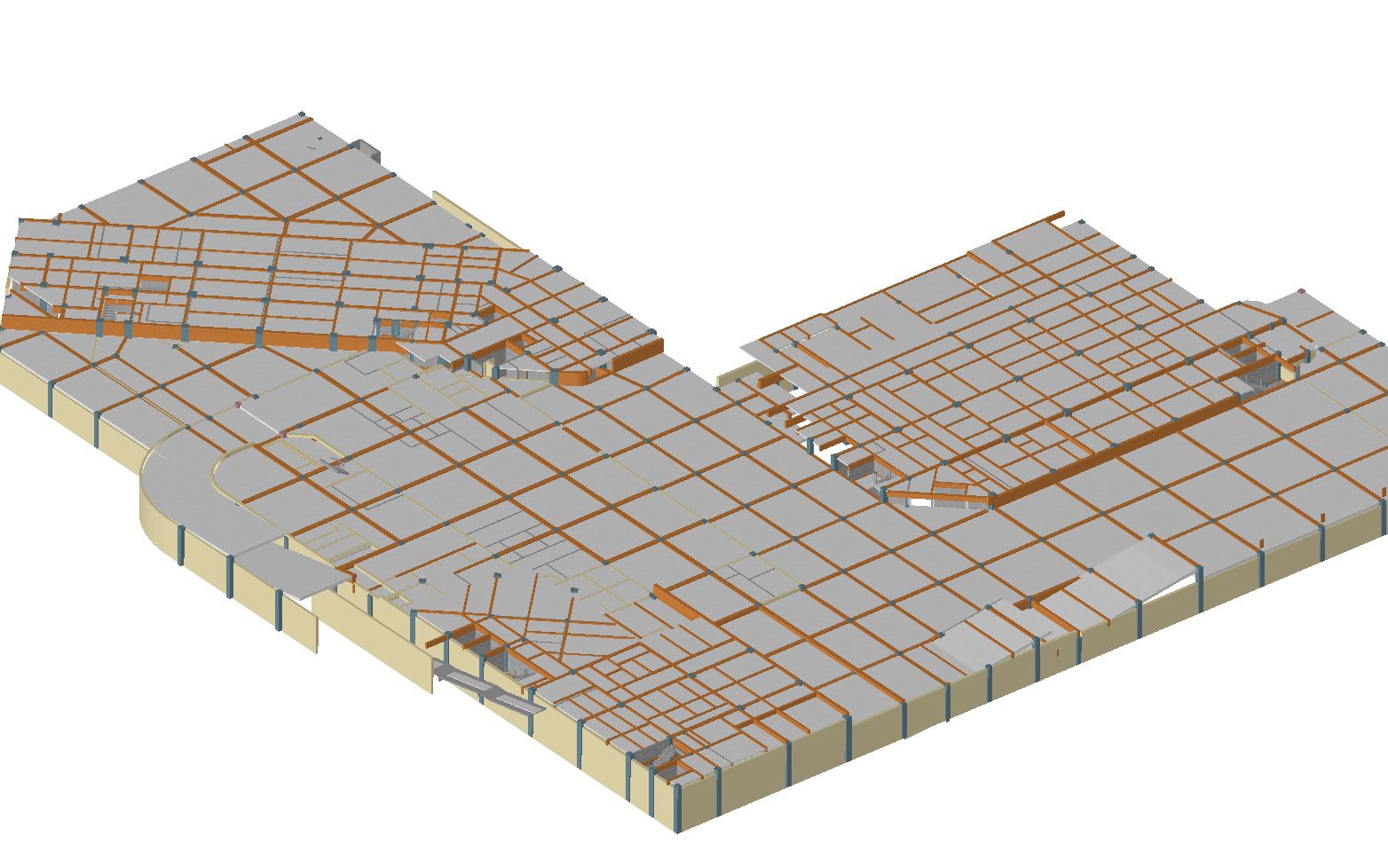 毕业设计BIM施工动画演示