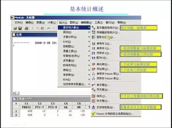 Minitab基础视频教程【dmer.cn】