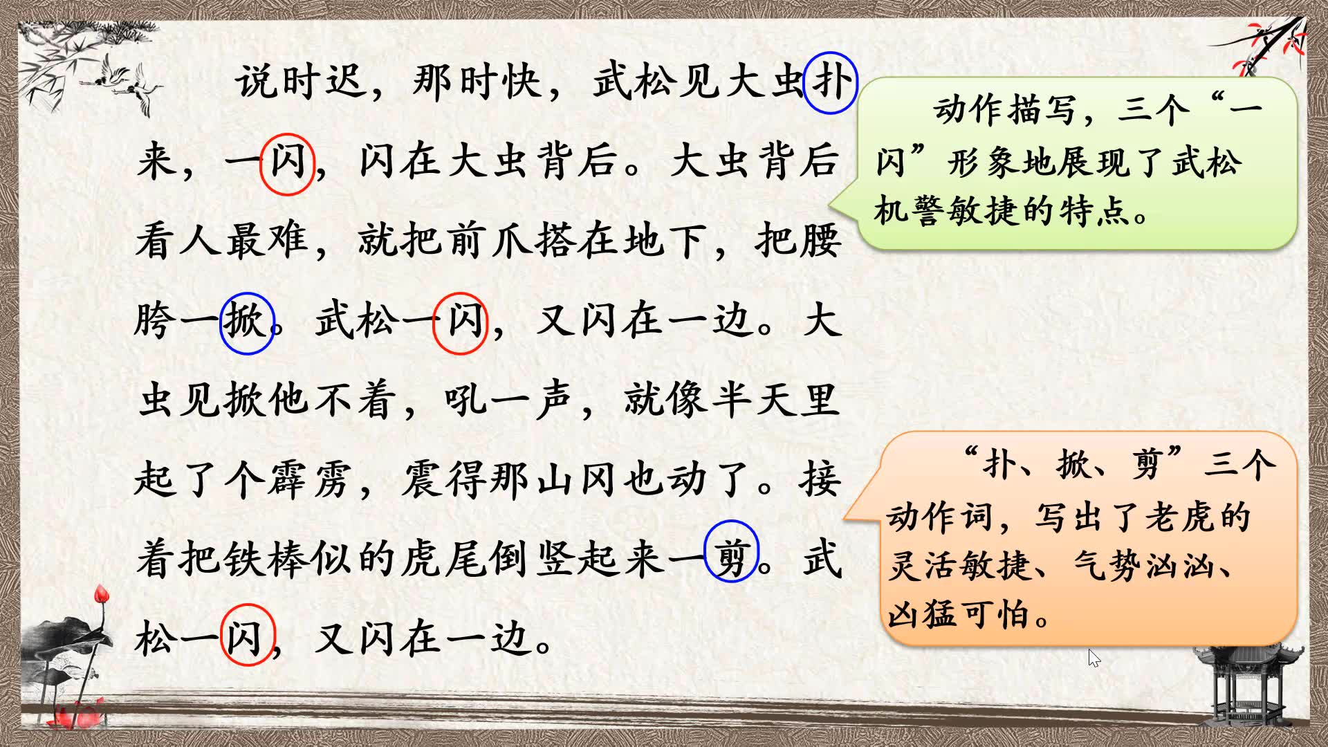 《景阳冈》第2课时