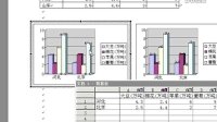 Word 2003 如何在柱状图图表图形上标注对应数值