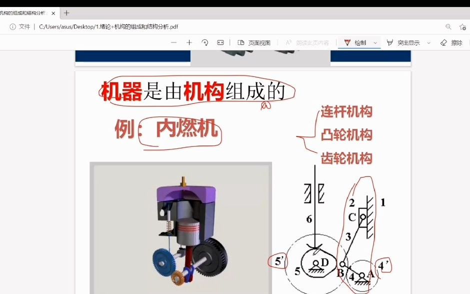 1.机构的机构的组成和结构分析